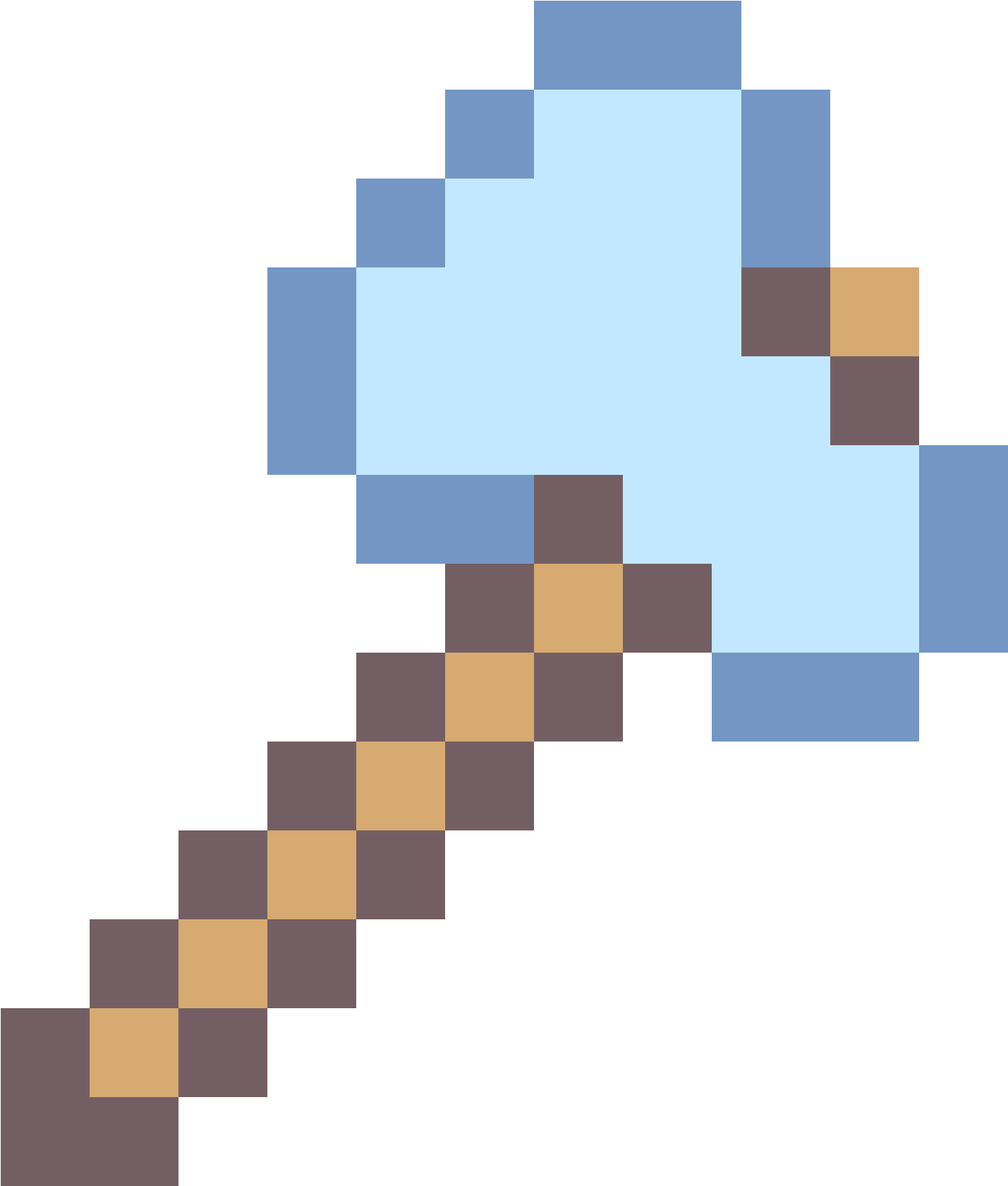 Download Minecraft Axe Icon - Hacha Minecraft Png - Full Size PNG Image ...