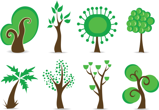 Download Green Tree Illustration Free Vector And Png - Illustration And ...