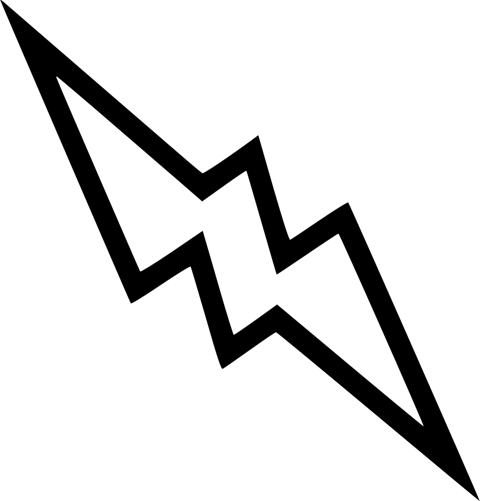 Download Lightning Comments - Geometric Shape - Full Size PNG Image ...