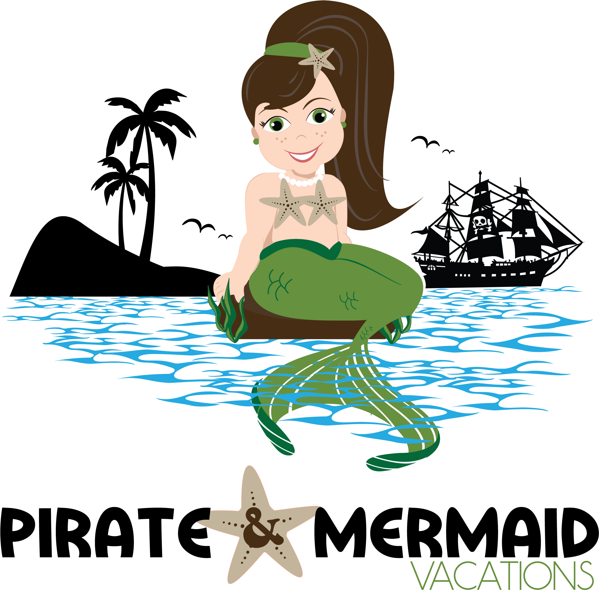 Download Pirate And Mermaid Etsy - Full Size PNG Image - PNGkit