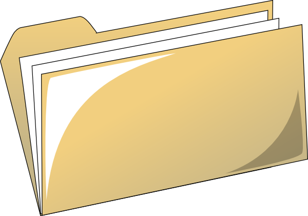 Download Png Library Stock File Folder Clip Art At Clker - Clip Art ...