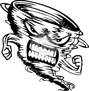 Download Storm Clipart Tornado - Tornado Animated With Face - Full Size ...