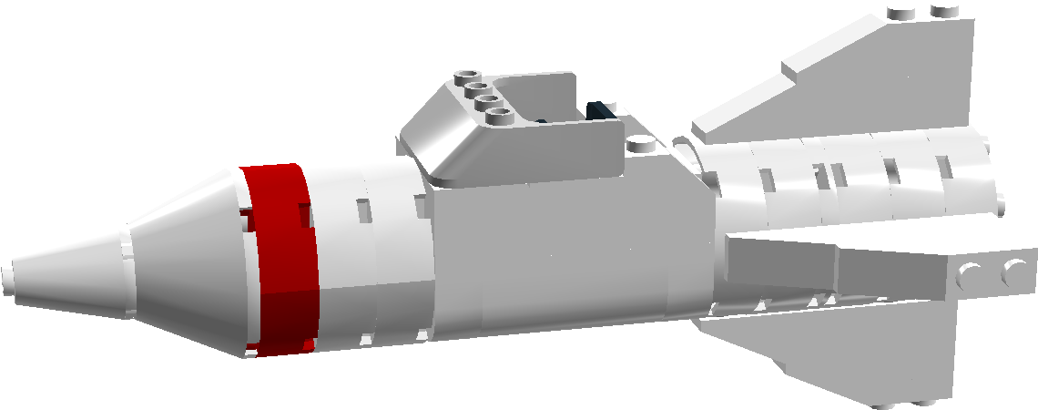 Download White Classic Rocket - Wiki - Full Size PNG Image - PNGkit