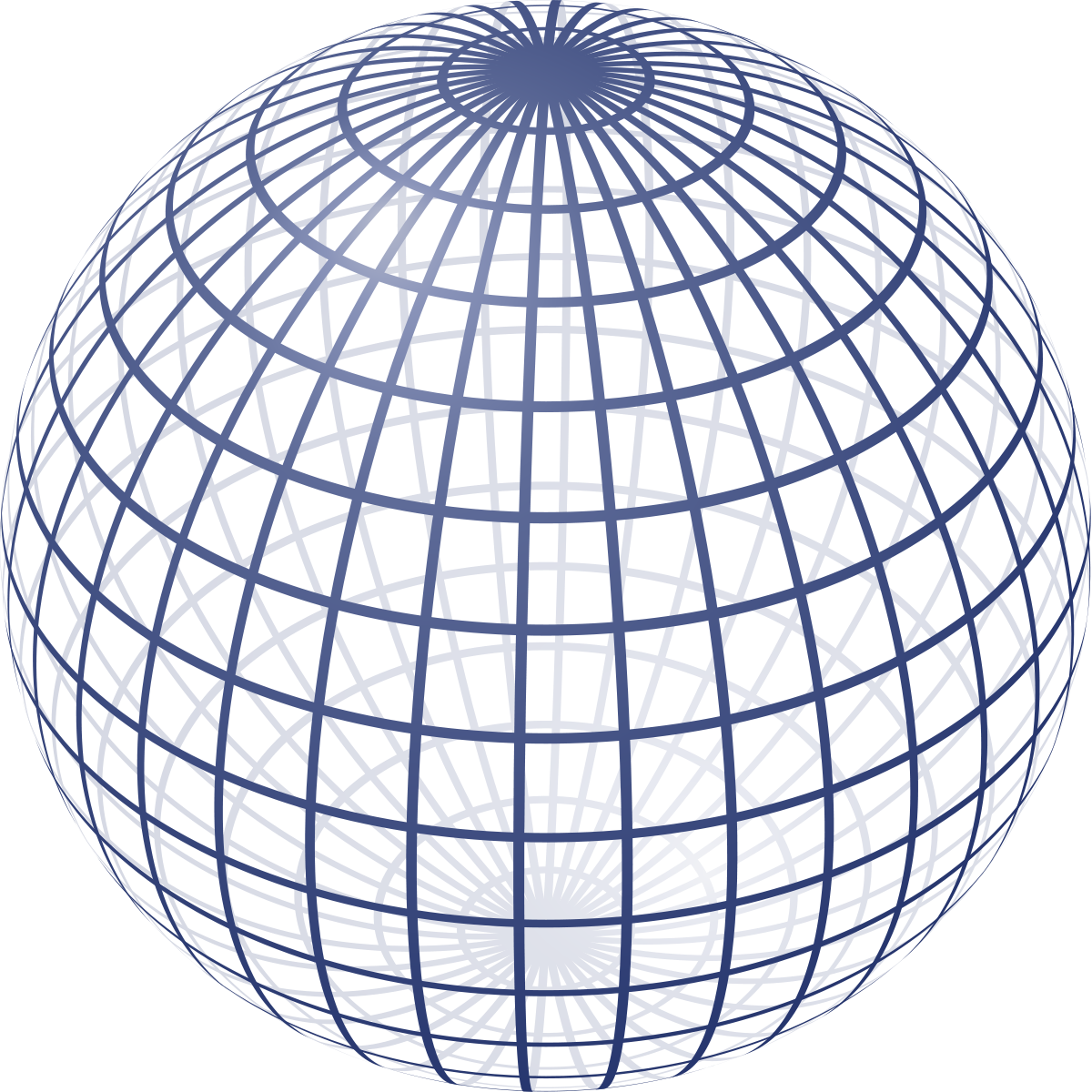 Download Sphere - Wireframe Sphere - Full Size PNG Image - PNGkit