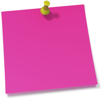 Download Thumb Tack Clipart Note Pin - Post It Notes Pink - Full Size ...