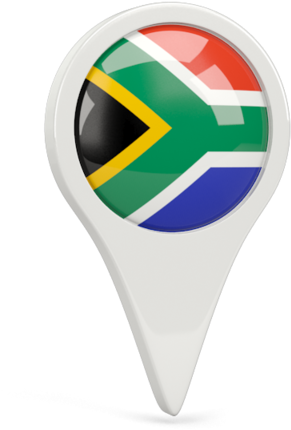 Download South Africa Flag Pin - Full Size PNG Image - PNGkit