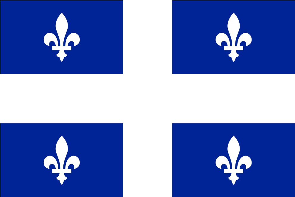 Download Download Svg Download Png - Quebec Flag - Full Size PNG Image ...