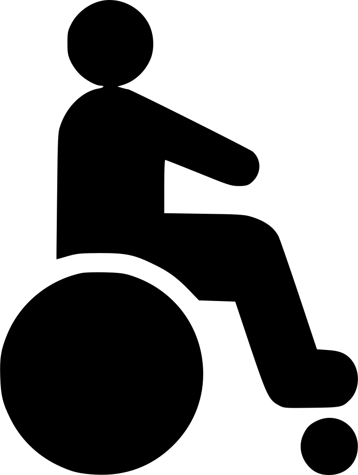 Download Png File Svg - Disabled Person Icon Png - Full Size PNG Image ...