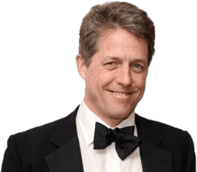 Download Hugh Grant Black Bow Tie Png - Dr Peter Beddy St James - Full ...