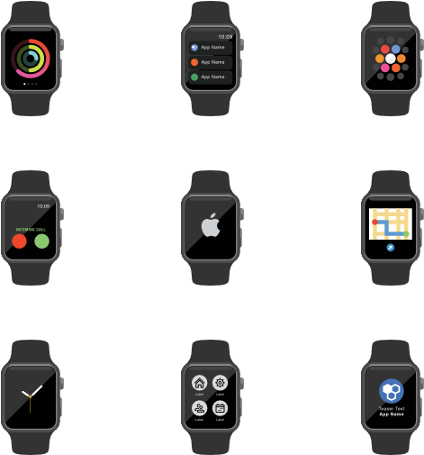 Download Smartwatch - Smartwatches Icons - Full Size PNG Image - PNGkit