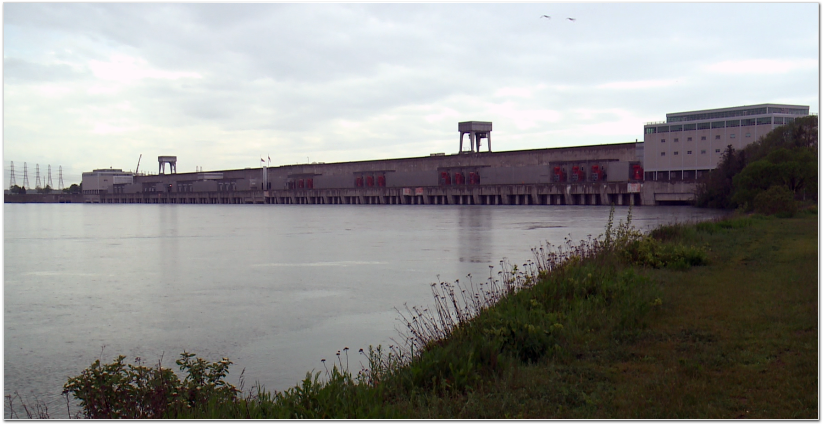 Download Water Is Moving Through The Moses Saunders Dam In Cornwall ...