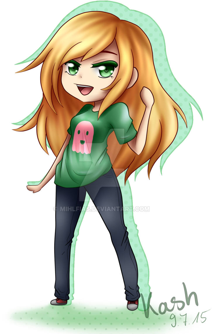 Download Chibi - Happy Ghost - Full Size PNG Image - PNGkit