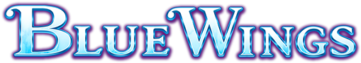 Download Blue Wings Logo - Blue - Full Size PNG Image - PNGkit