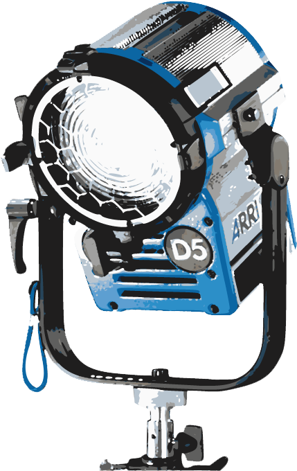 Download Continuous Lighting - Arri True Blue D25 - Full Size PNG Image ...