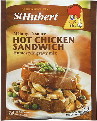 Download Hot Chicken Sandwich Homestyle Gravy Mix - St. Hubert Hot ...