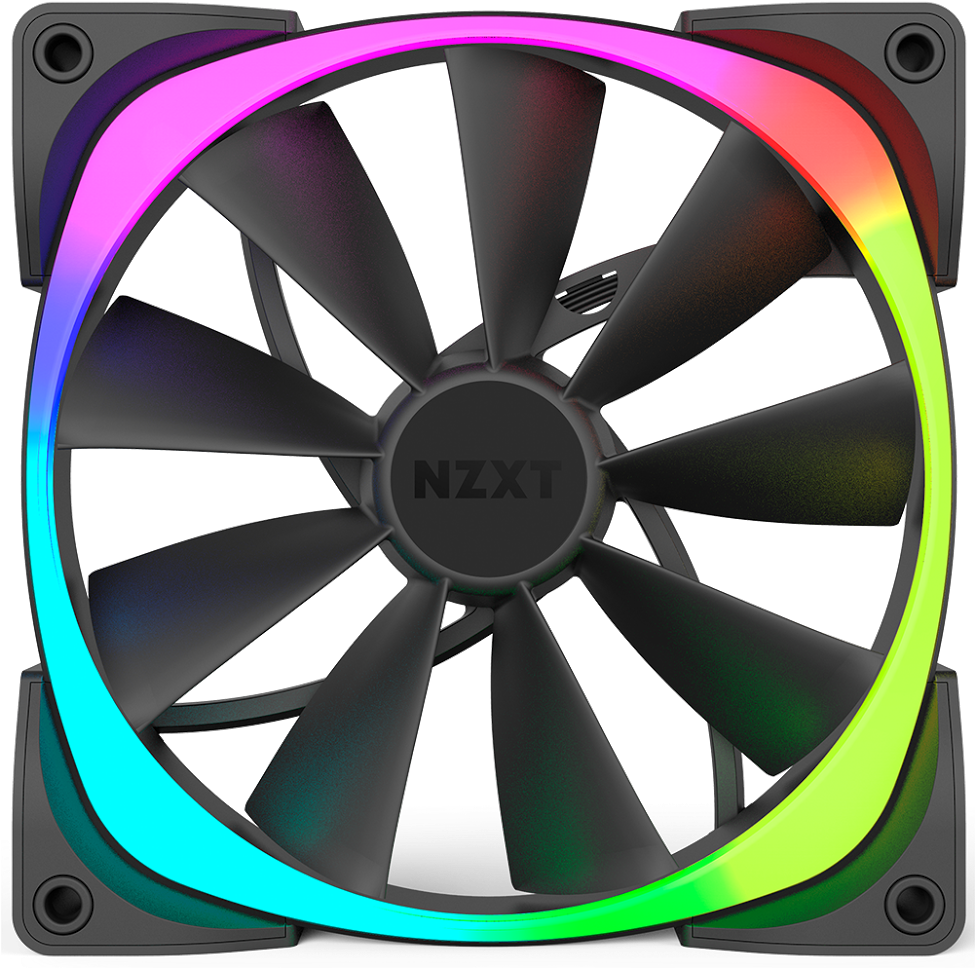 Download With Digitally Controllable Lighting Effects Aer Fans - Nzxt ...