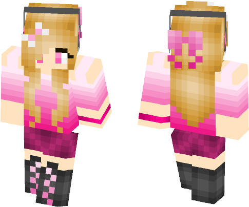 Download Cute Pink Gamer Girl - Video Game - Full Size PNG Image - PNGkit