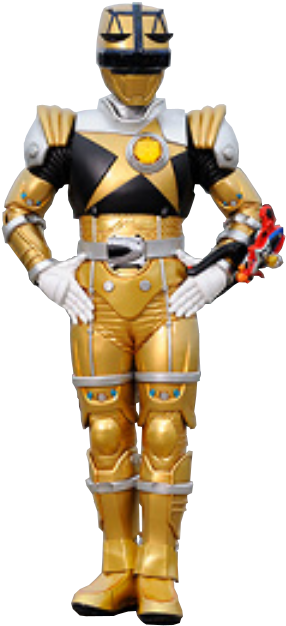 Download Kyu-gold - Uchu Sentai Kyuranger Gold - Full Size PNG Image ...