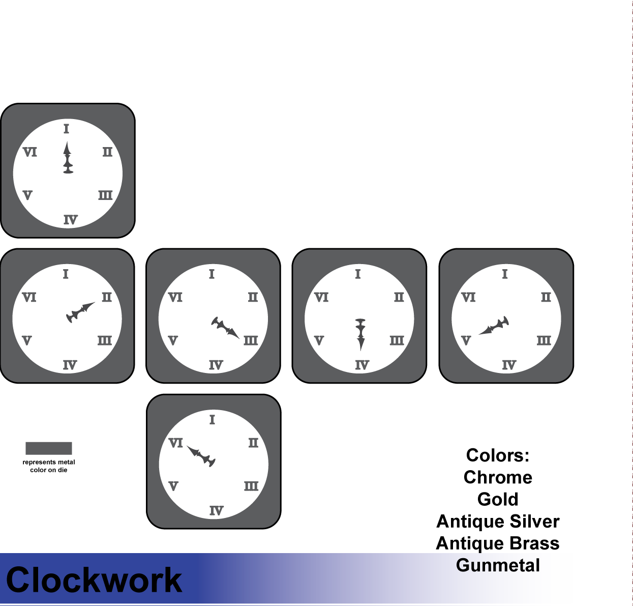 Download Metal Clockwork D6 - Circle - Full Size PNG Image - PNGkit