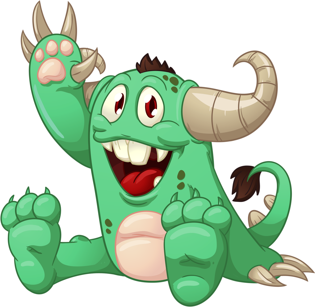 Download Scary Monster Cartoon Png - Monster Clipart - Full Size PNG ...