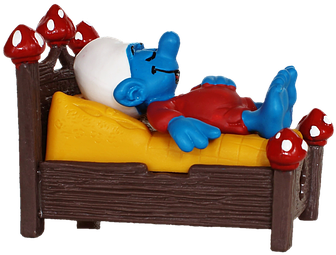 Download Smurf, Bed, Sleep, Tired, Smurfs, Figure - Sleep - Full Size ...