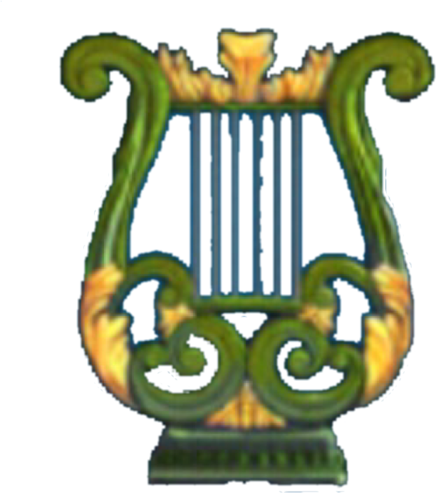 Download Fairy Princces Lyre - Art - Full Size PNG Image - PNGkit