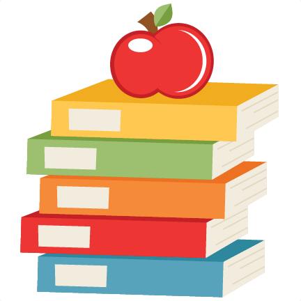 Download Apple On Books Svg Scrapbook Cut File Cute Clipart - Apple And ...