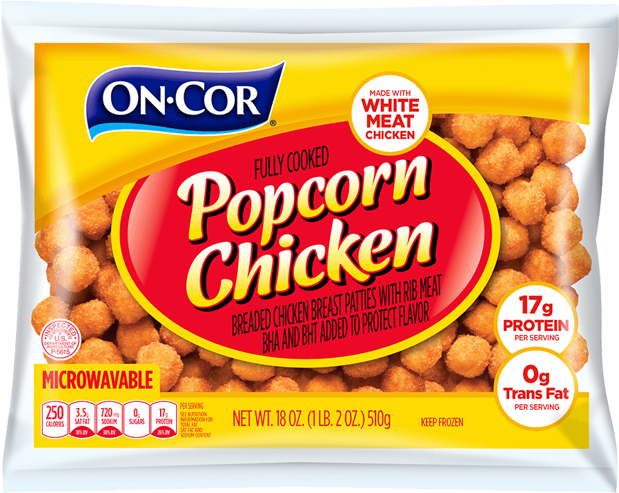 Download Popcorn Chicken - Oncor Selects Breaded Chicken Parmagiana ...