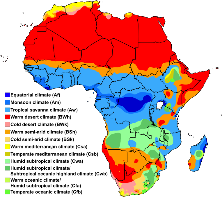 Download Matetsi River Lodge Climate Zome Map - Mapa Climatico De ...