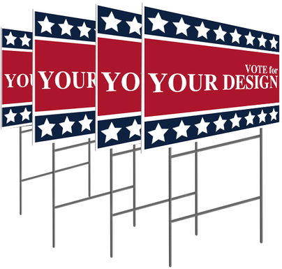 Download Full Color 4mil Coroplast - Trump Pence For President Yard ...