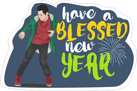 Download Have A Blessed Now Year - Illustration - Full Size PNG Image ...