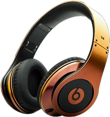 Download Beats By Dre Studio Colorware Lightning Orange High - Beats ...
