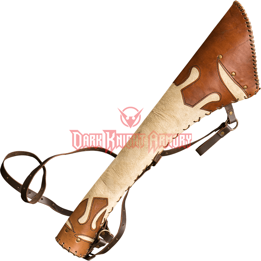 Download Quiver Nordic Leather - Leather Zelda Quiver - Full Size PNG ...