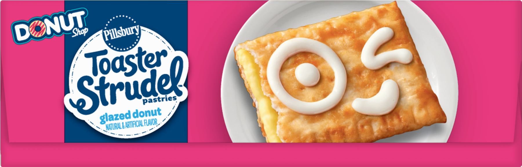 Download Pillsbury Toaster Strudel Donut Shop Glazed Donut 6 - Donut ...