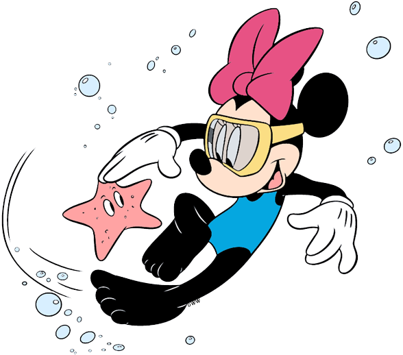 Download Minnie Mouse Pool Clipart - Full Size PNG Image - PNGkit