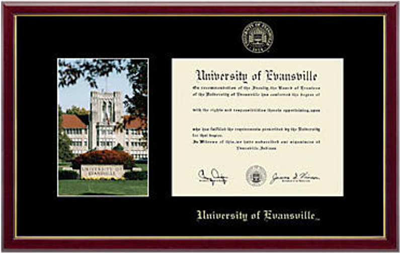 Download Campus Scene Diploma Frame - Picture Frame - Full Size PNG ...