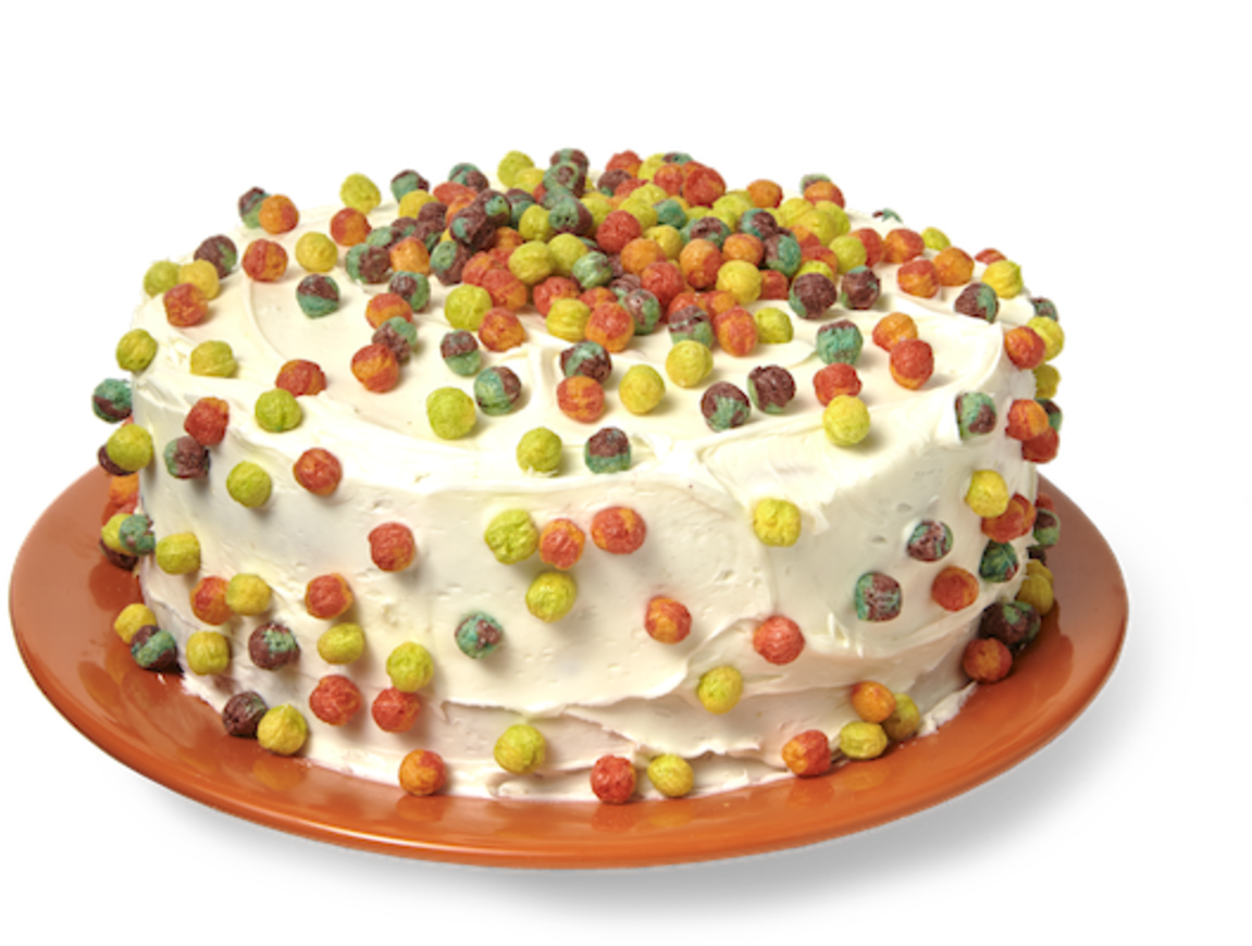Download Fruity Crunch Cake With Trix Or Fruity Pebbles - Trix - Full ...