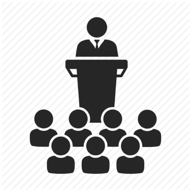 Download Presenter And Audience Png Clipart Computer Icons Audience ...