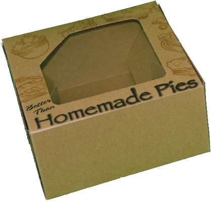 Download 6 Corner Tray With Window Box - Box - Full Size PNG Image - PNGkit