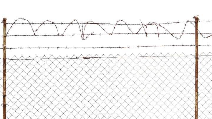 Download Transparent Barbed Wire Fence - Fence - PNGkit