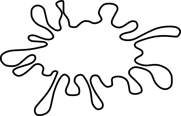 Download White Paint Splatter Clip - White Paint Splat Clipart - Full ...