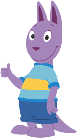 Download Transparent The Backyardigans Austin Thumbs-up Vector ...