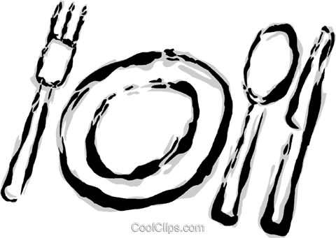 Download Place Setting Royalty Free Vector Clip Art Illustration ...