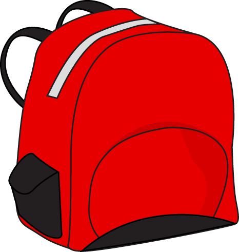 Download Png Image - Red School Bag Clipart - Full Size PNG Image - PNGkit