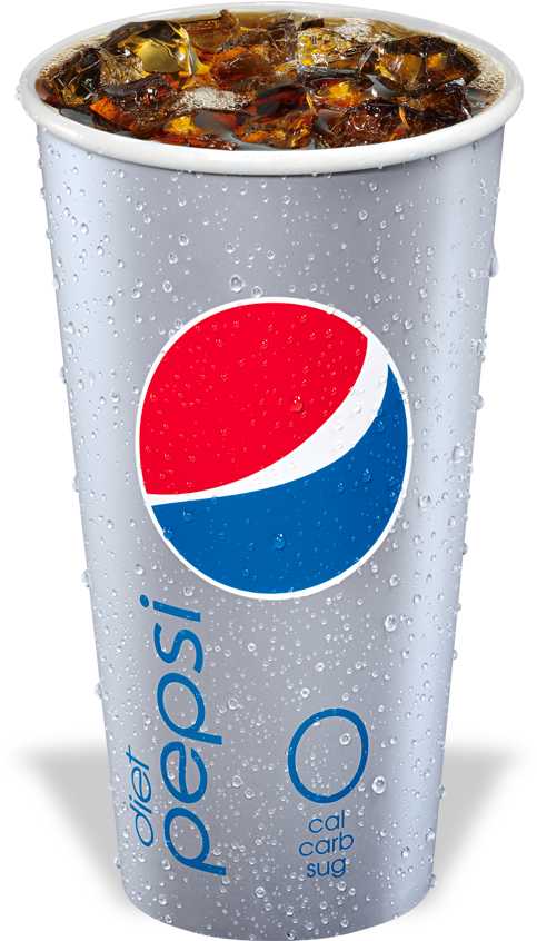Download Diet Pepsi In Cup - Full Size PNG Image - PNGkit