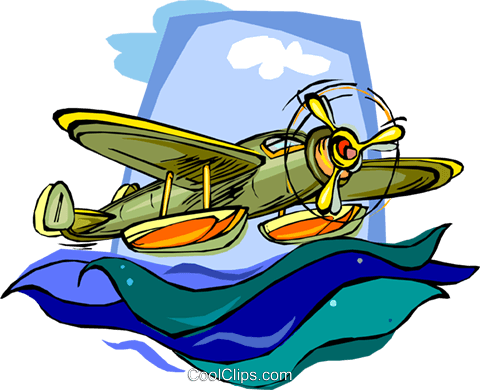 Download Float Plane Royalty Free Vector Clip Art Illustration ...