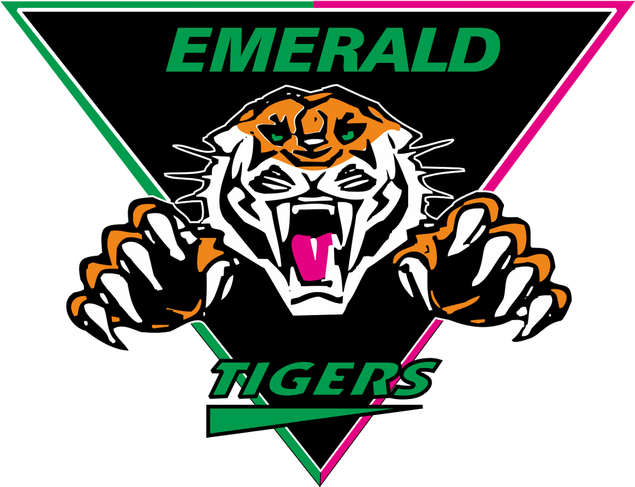 Download Transparent Emerald Tigers Logo Vector - Tucker High School ...