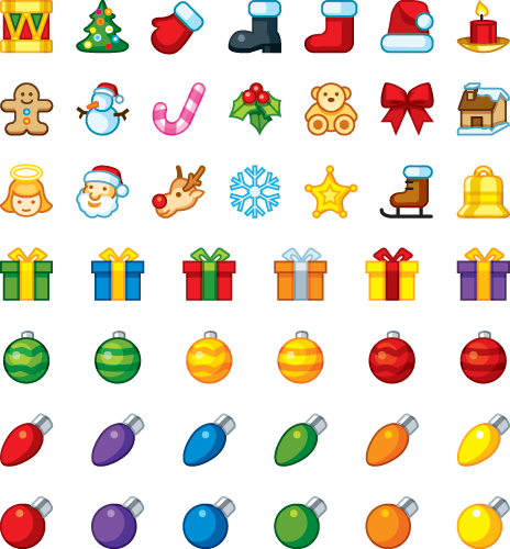 Download Christmas Vector Icons Download - Christmas Icons Transparent ...