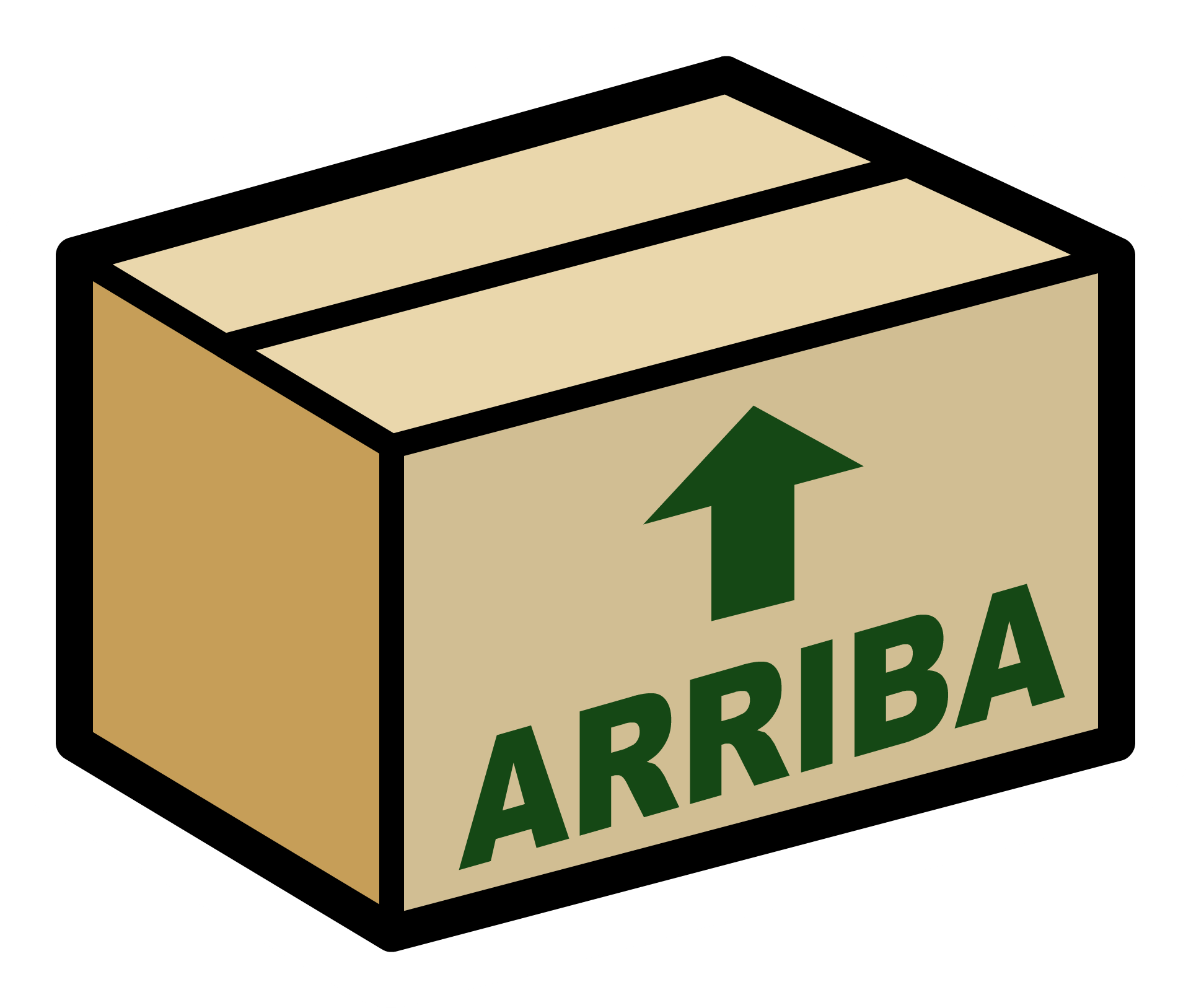 Download Cardboard Box Pin Icon Es - Cardboard - Full Size PNG Image ...