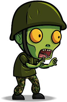 Download 2d Zombie - Full Size PNG Image - PNGkit